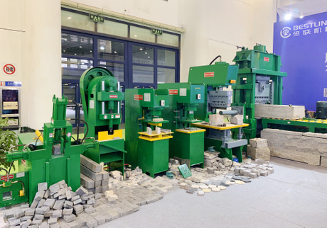 Hydraulic Stone Splitting machine with power 70T shown on Xiamen Stone ...