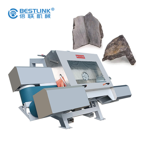 Rock Brick Thin Cladding Stone Saw Veneer Cutting Machine for Sale ...