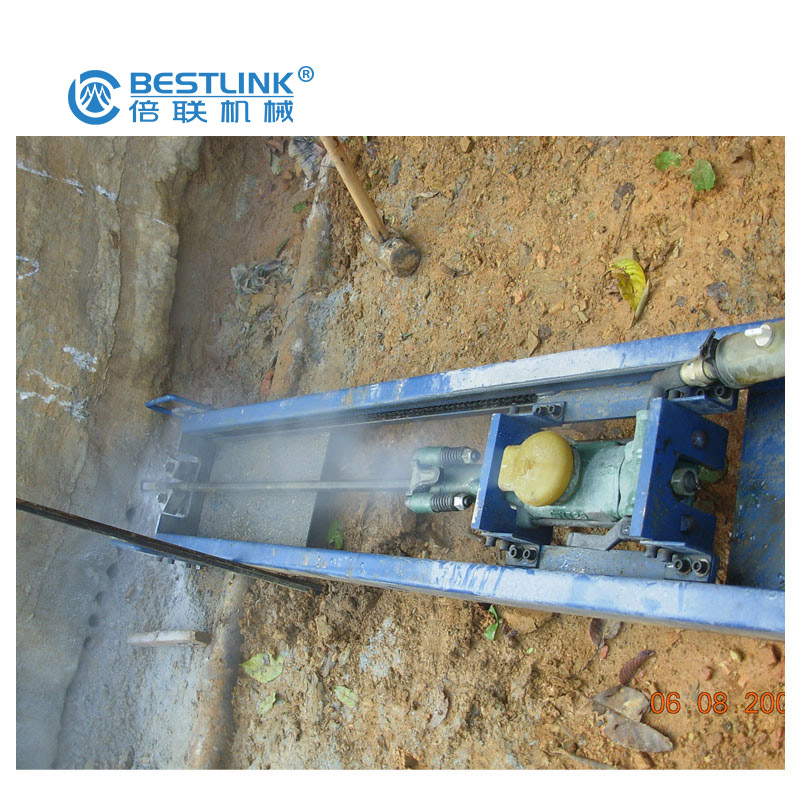 Splitting Large Blocks Quarry Pneumatic Mobile Rock Drill - Buy Stone ...