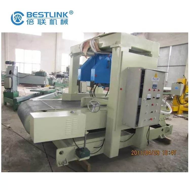 Dual Blade Thin Stone Veneer Flats And Corners Cutting Saw Machine ...