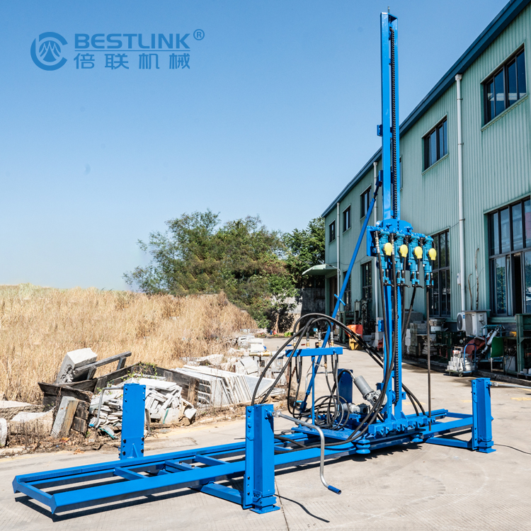 Pneumatic Grouting Hole Drill Rigs with Multi Jackhammer - Buy Line ...