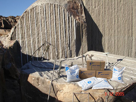 -5℃~+10℃ environmental friendly dust free rock cracking powder - Xiamen ...