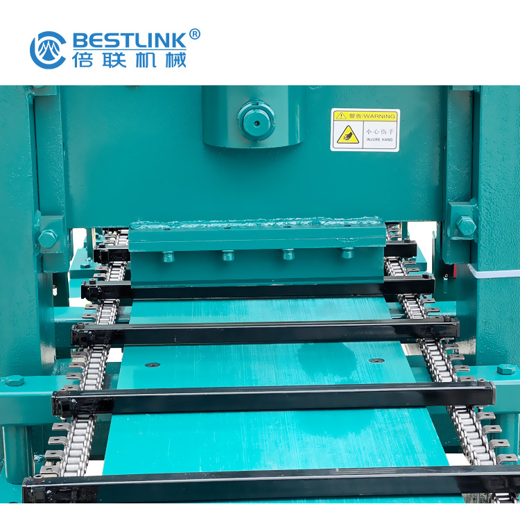 Continuous Cutting Machine for Split Face Strip Stone with 80 Tons ...