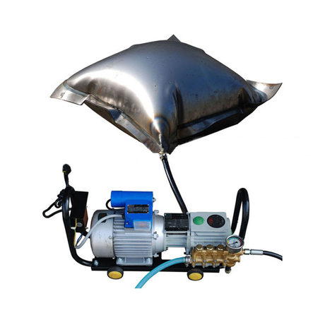 High Inflated Pressure Water Filled Steel Hydro Bag for Pushing Down ...