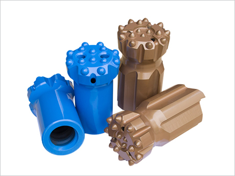 three designs T45 89MM Retrac Button Bits Drop Center face with 11 ...